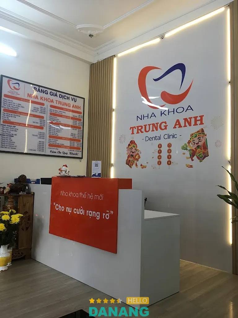 Review Nha khoa Trung Anh: 99 Cách Mạng Tháng 8, Cẩm Lệ - Hello Đà Nẵng